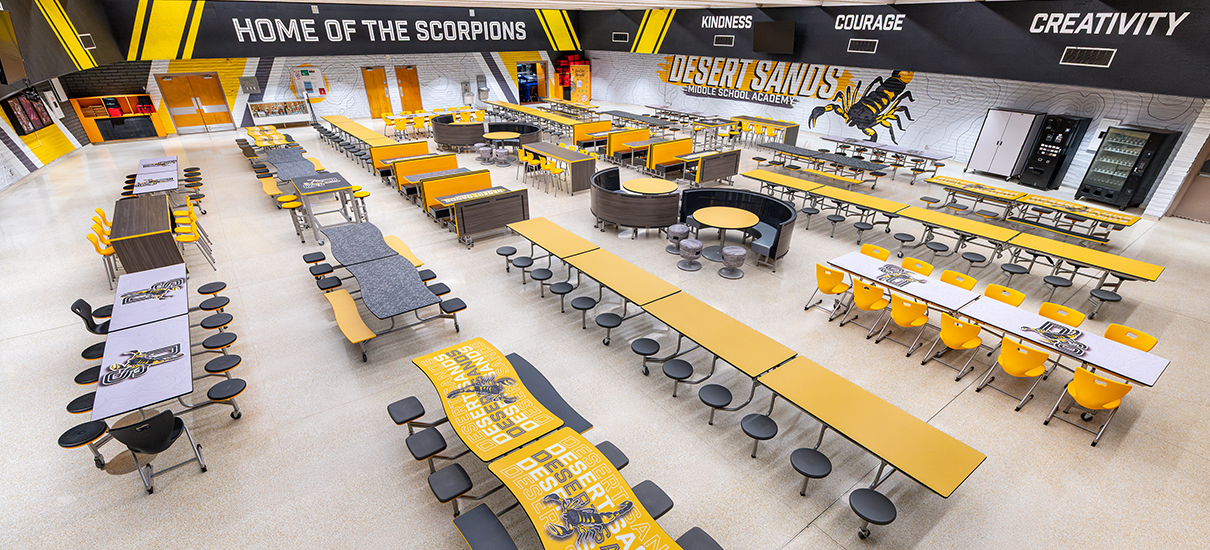 Dining Commons, Food Courts, and Food Halls | AmTab | Modern Popular Fun
