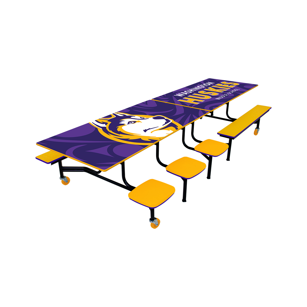 Mobile Stool and Bench Tables - Rectangle | AmTab | Modern Popular Fun