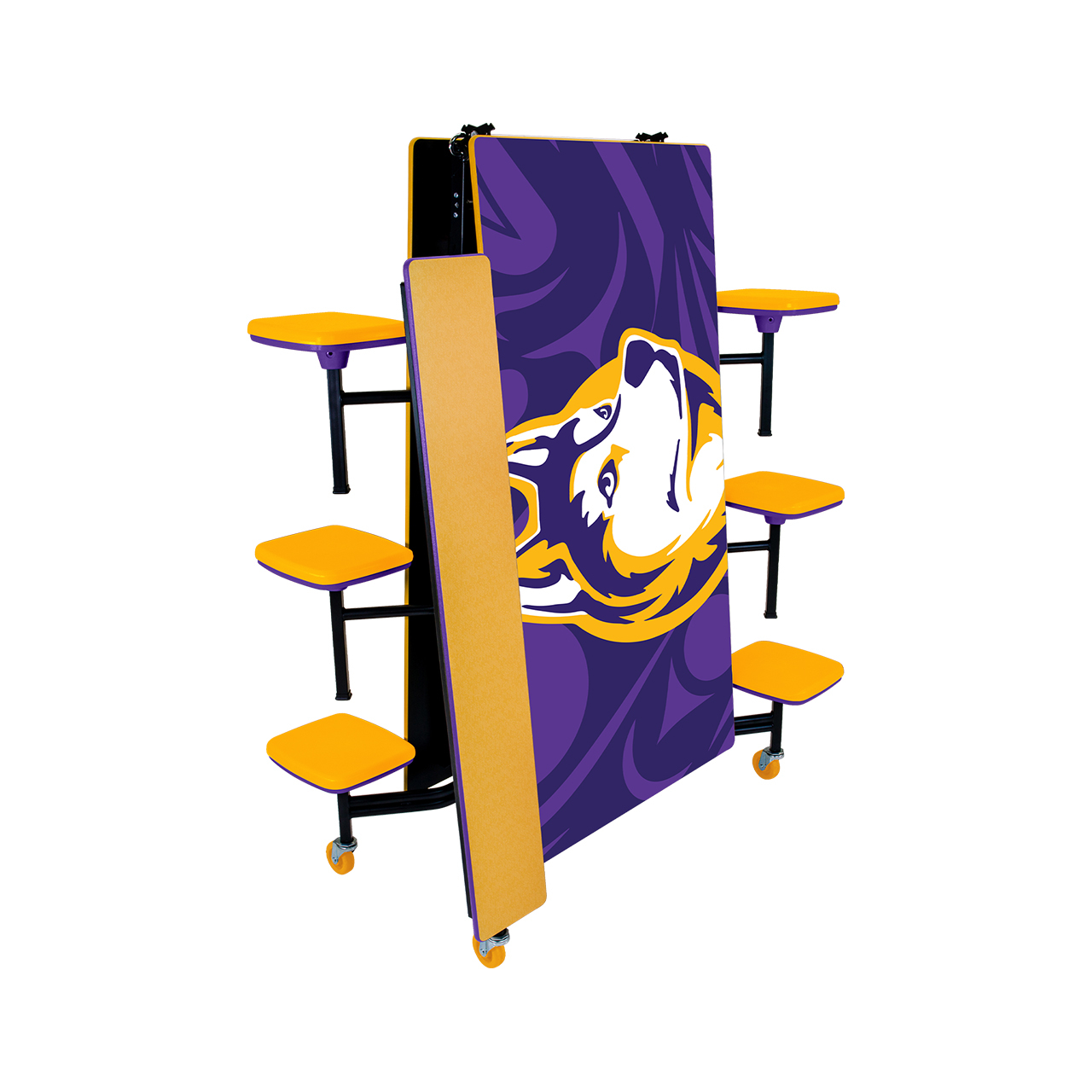 Mobile Stool and Bench Tables - Rectangle | AmTab | Modern Popular Fun