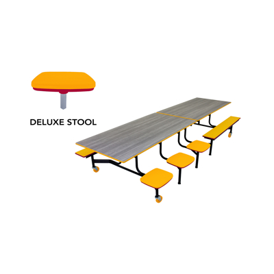 Mobile Stool and Bench Table - Round | AmTab | Modern Popular Fun