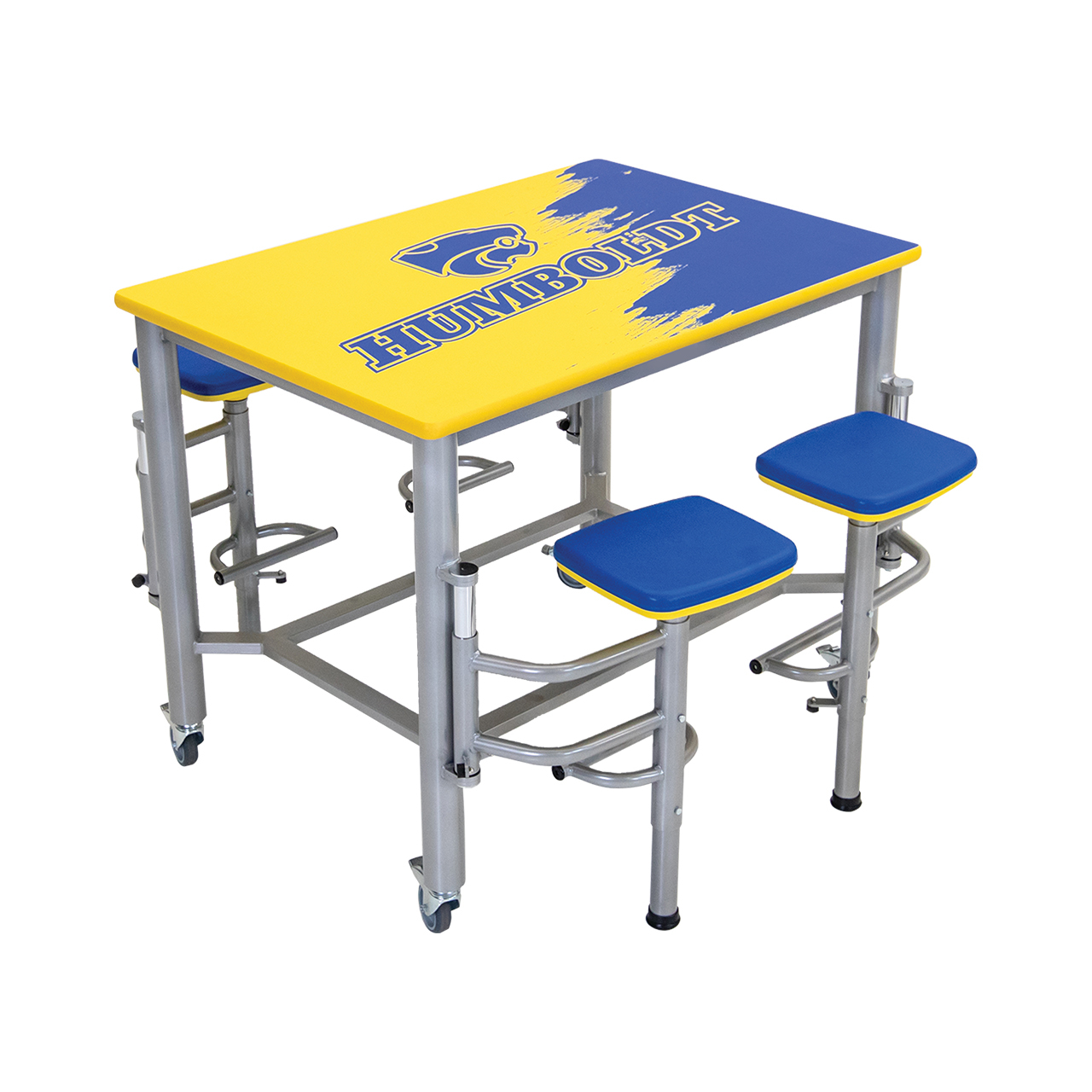 Mobile Stool Table - Group Collaboration | AmTab | Modern Popular Fun