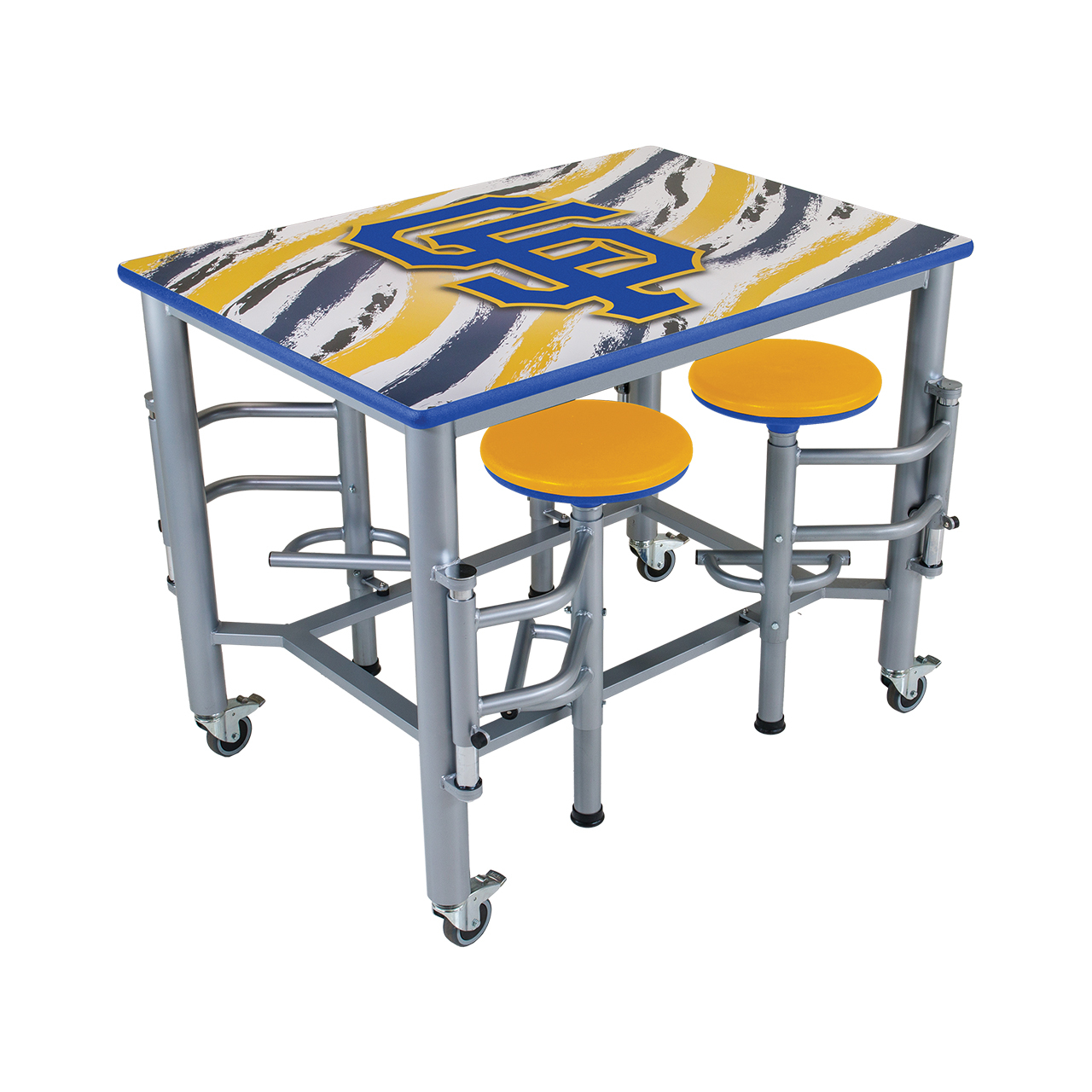 Mobile Stool Table - Group Collaboration | AmTab | Modern Popular Fun