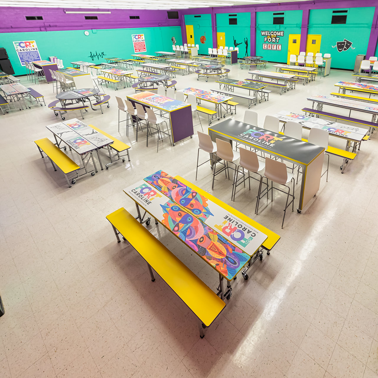 All-In-One Mobile Convertible Bench | AmTab | Modern Popular Fun