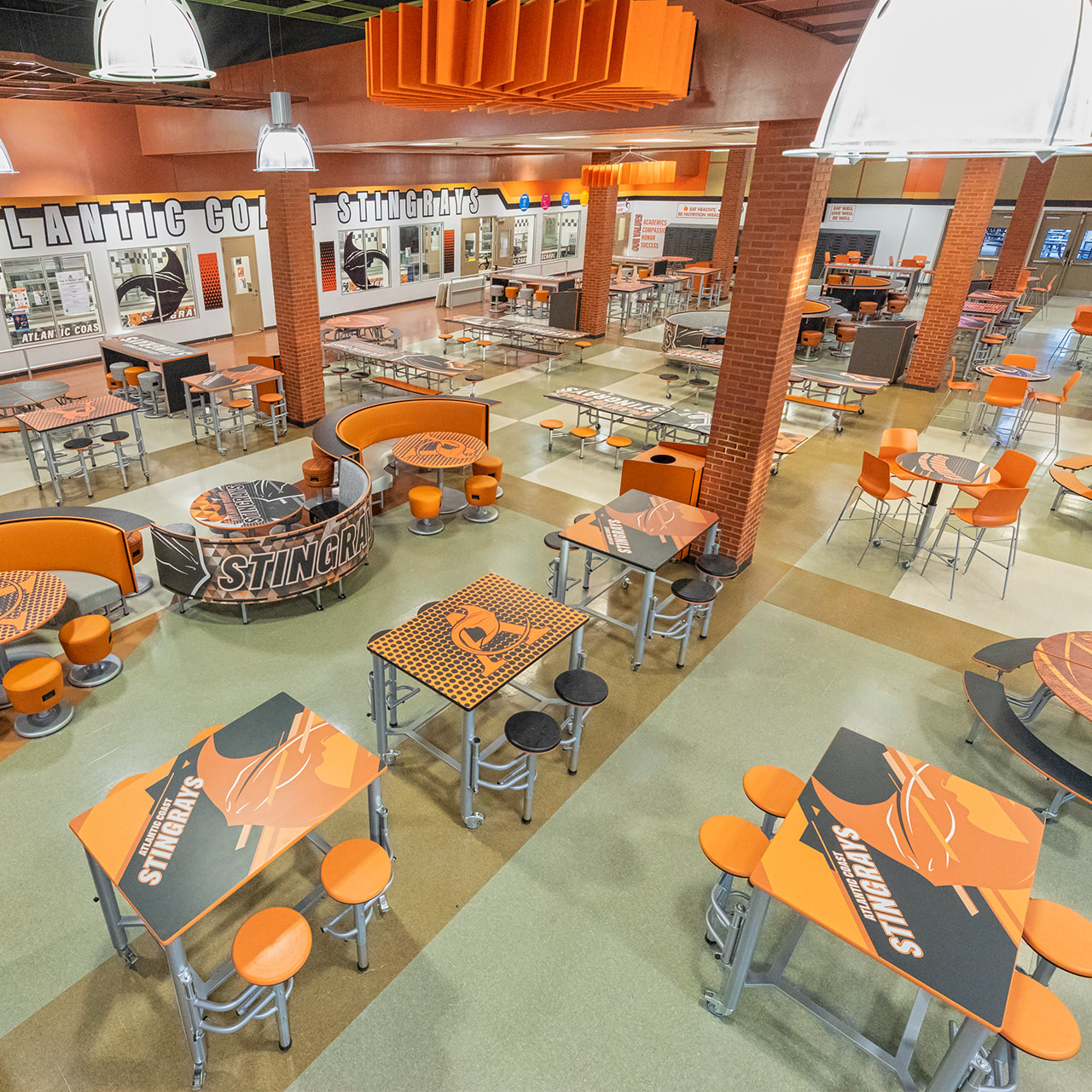 Mobile Stool Table - Group Collaboration | AmTab | Modern Popular Fun