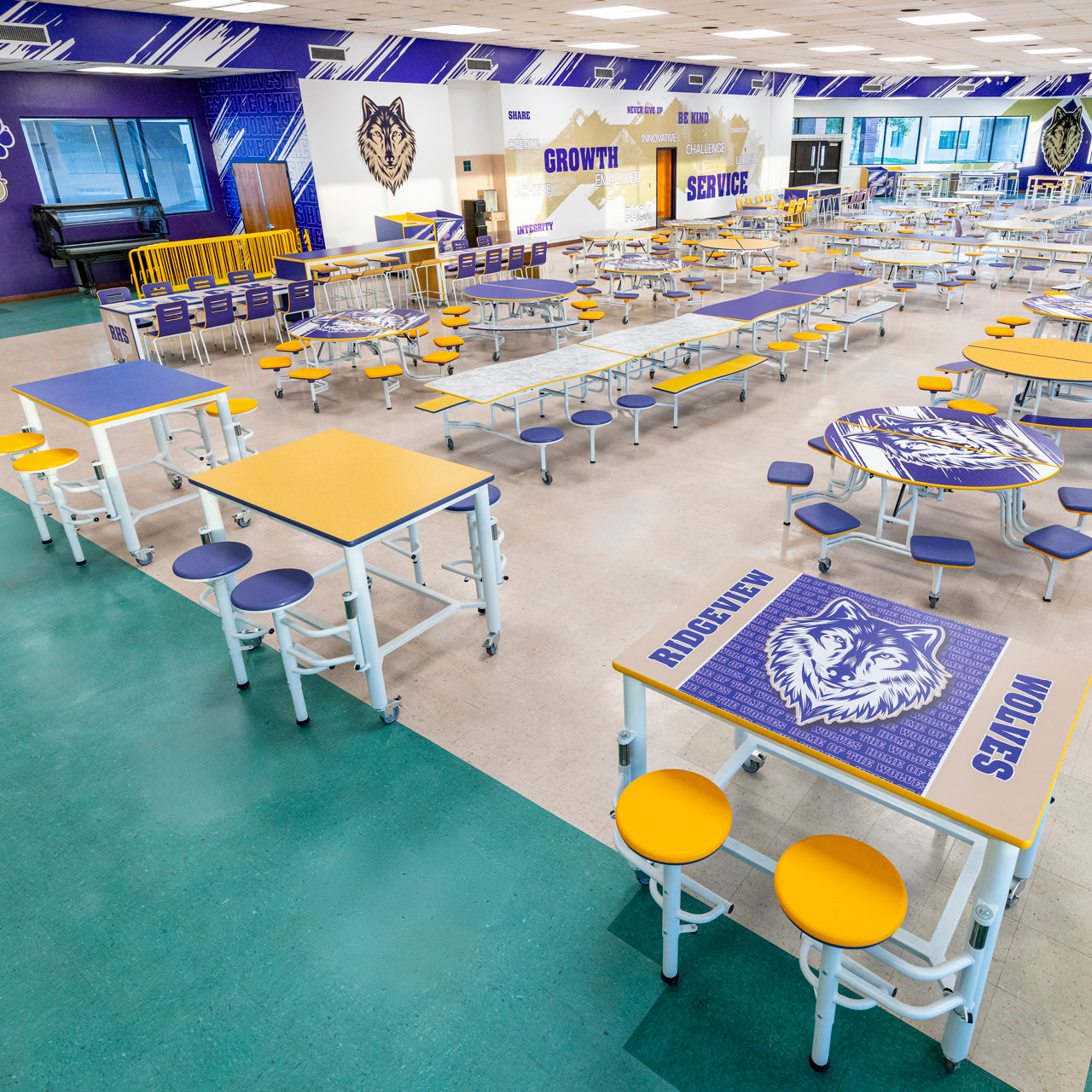 Mobile Stool Table - Group Collaboration | AmTab | Modern Popular Fun