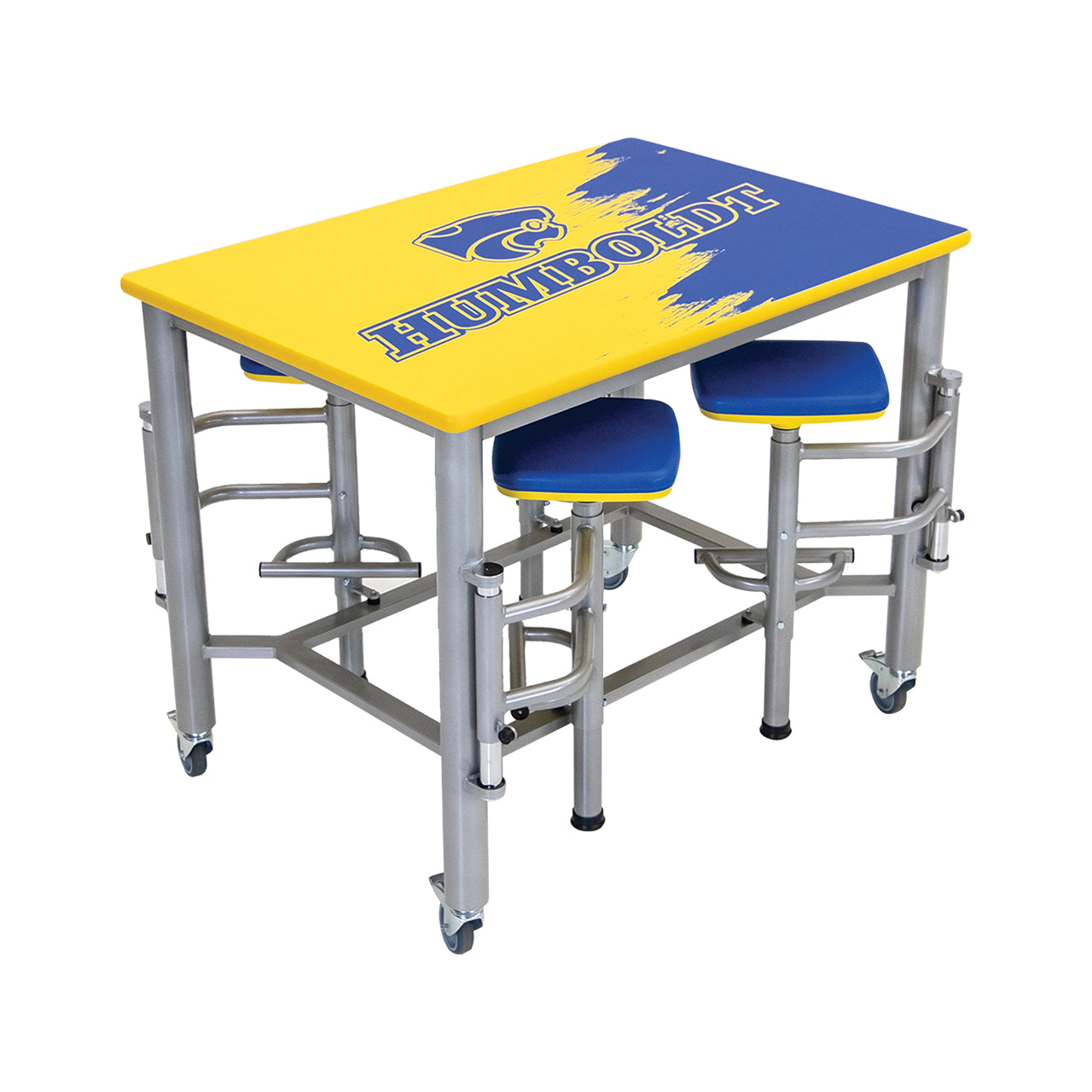 Mobile Stool Table - Group Collaboration | AmTab | Modern Popular Fun