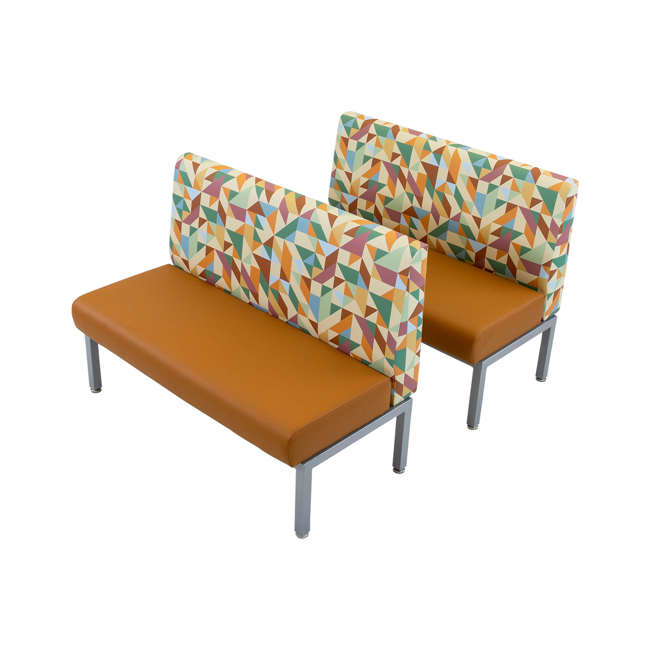 Upholstered Free-Standing Portable Booth | AmTab | Modern Popular Fun