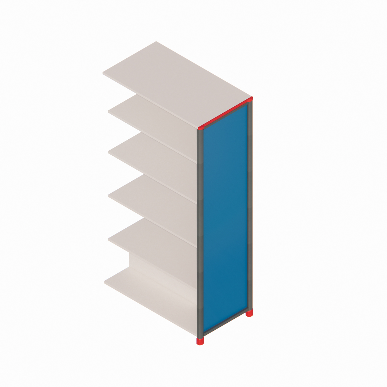 Shelving and Storage - Double Add On - 5 Shelves | AmTab | Modern ...