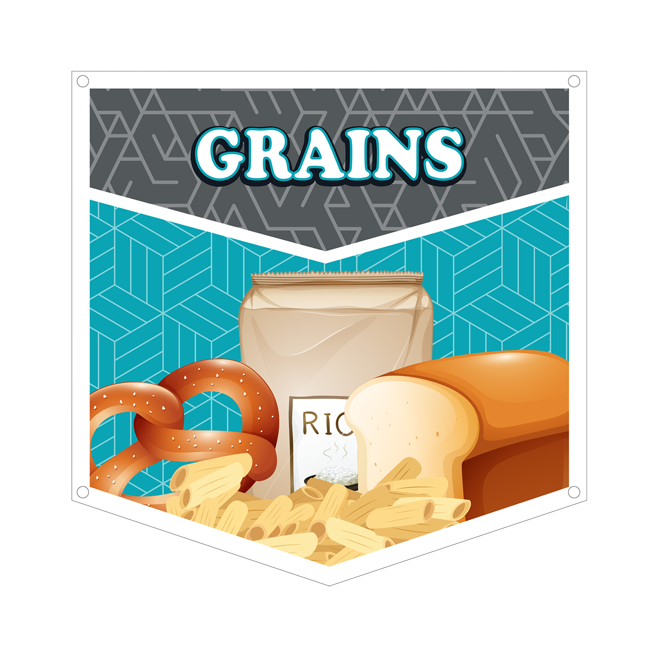 Food Group Signs | AmTab | Modern Popular Fun