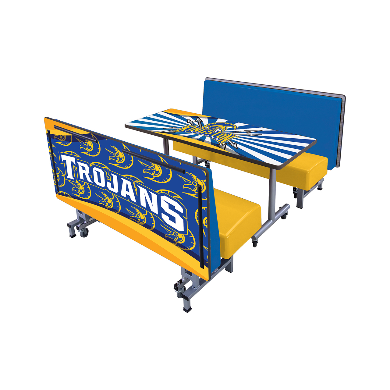 Mobile Folding Booth Seating with Table - Package | AmTab | Modern ...