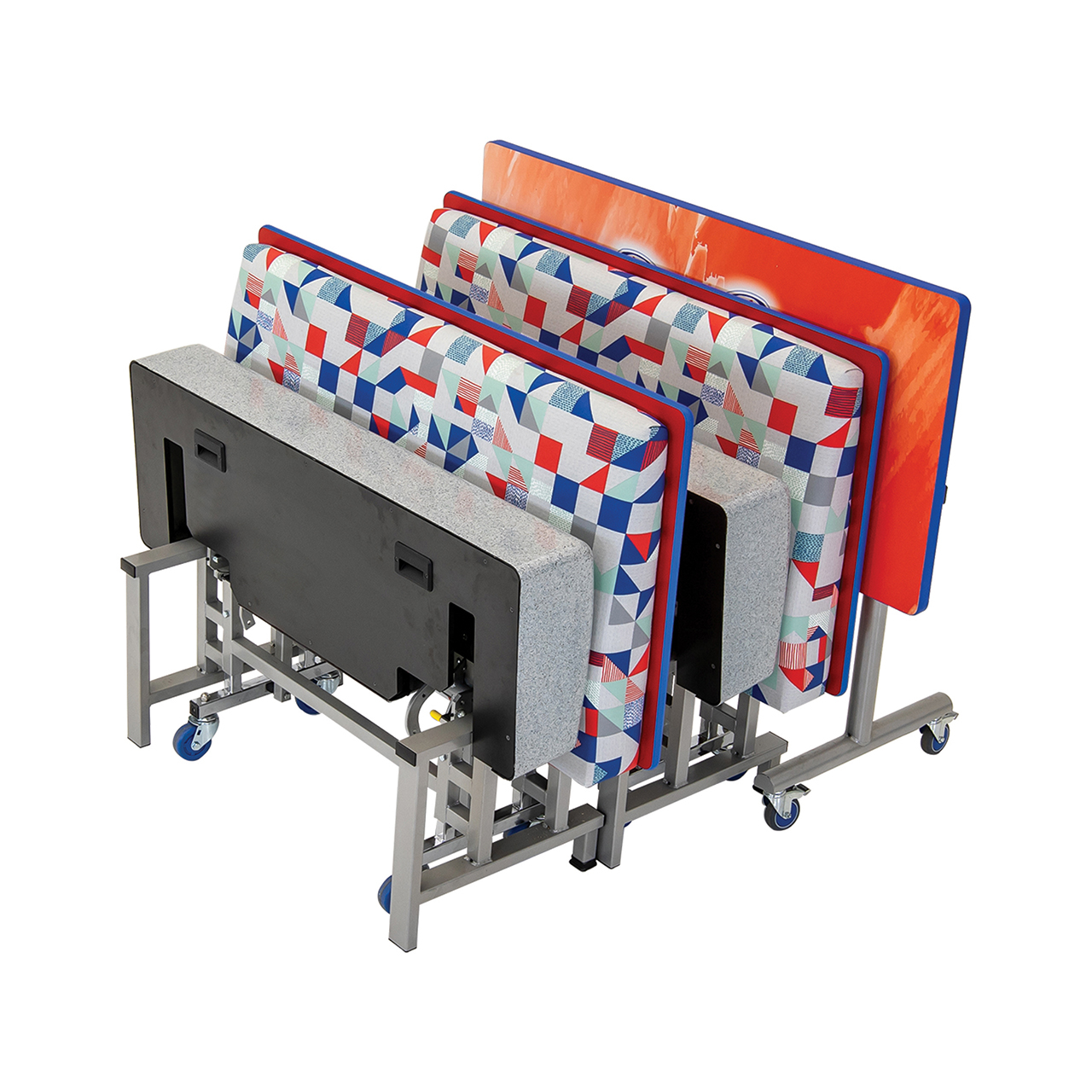 Mobile Folding Booth Seating with Table - Package | AmTab | Modern ...