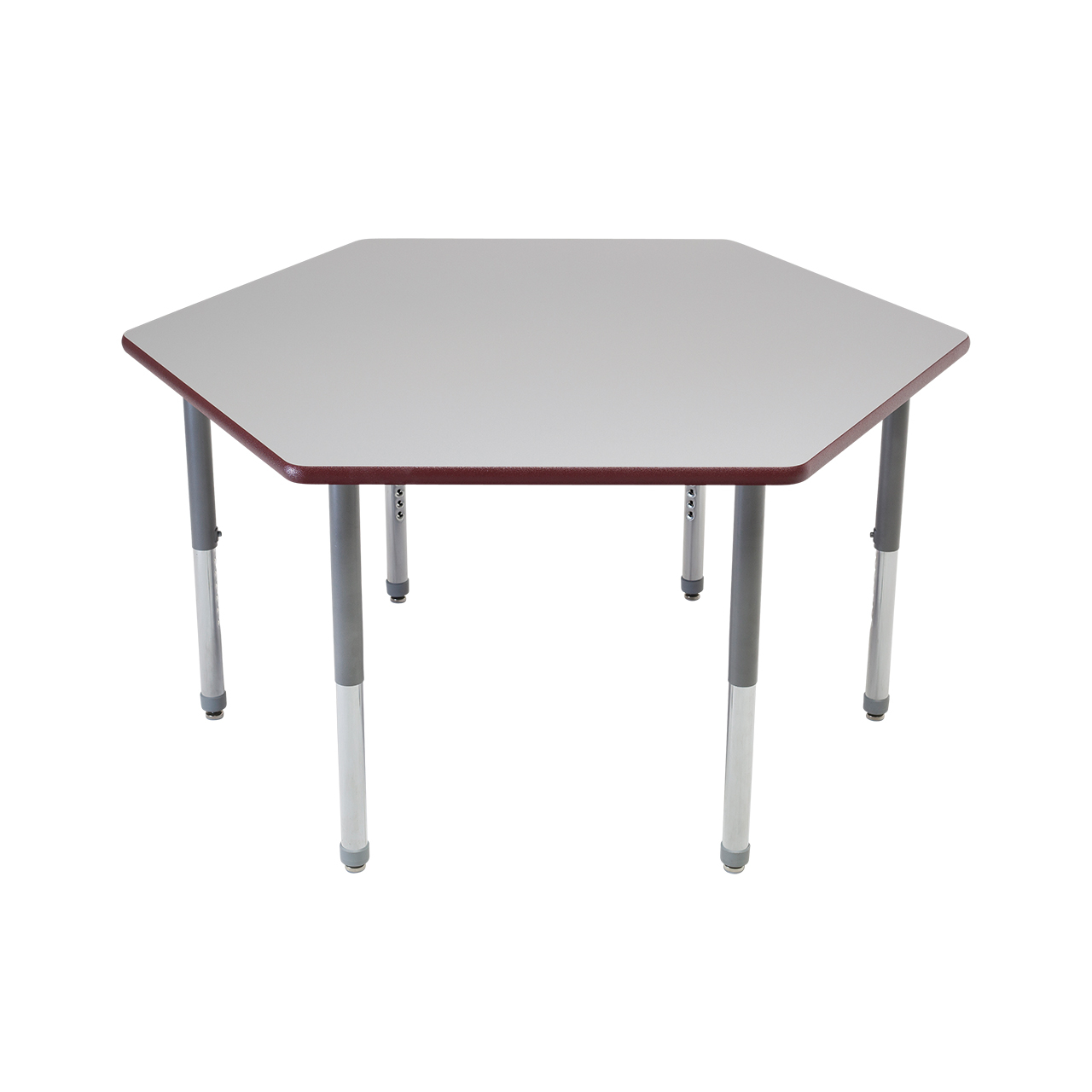 Whiteboard Table / Markerboard Table - Hexagon | AmTab | Modern Popular Fun
