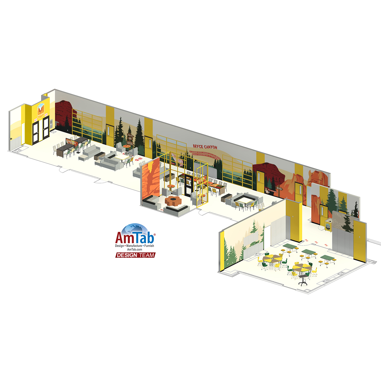 Soft Seating Beehive Package - Glides | AmTab | Modern Popular Fun